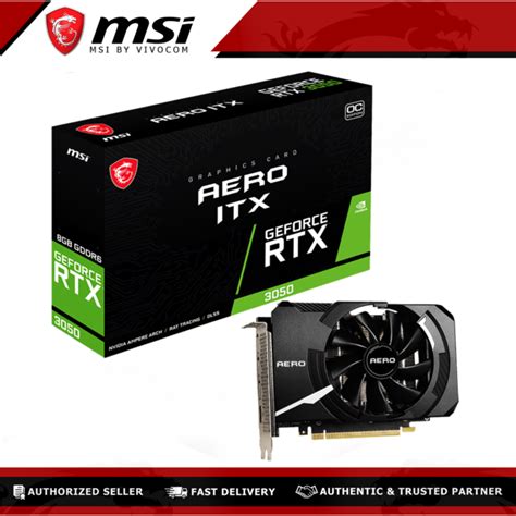 Msi Rtx 3050 Aero Itx 8gb Gddr6 Oc 128bit Graphics Card Lazada Ph