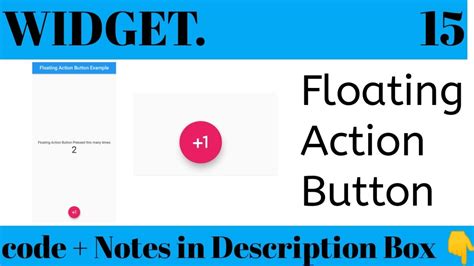 How To Implement Floating Action Button On Flutter Flutter Tutorial Flutter Widget 2021