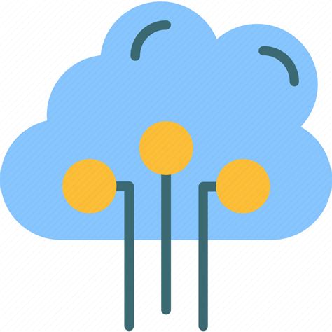 Cloud Computing Hosting Server Network Web Icon Download On Iconfinder