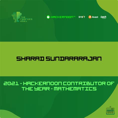 Thrilled To Be Recognized As The Hackernoon Contributor Of The Year