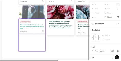 card component not resizing correctly on hover mode figma forum