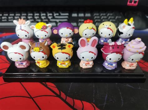 Cute Hello Kitty Chinese Zodiac Models Hobbies And Toys Toys And Games On