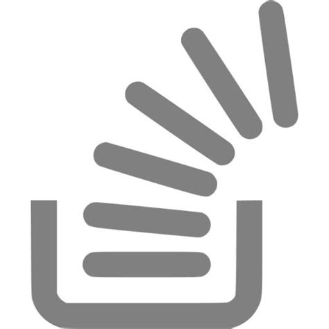 Gray Stackoverflow 6 Icon Free Gray Site Logo Icons