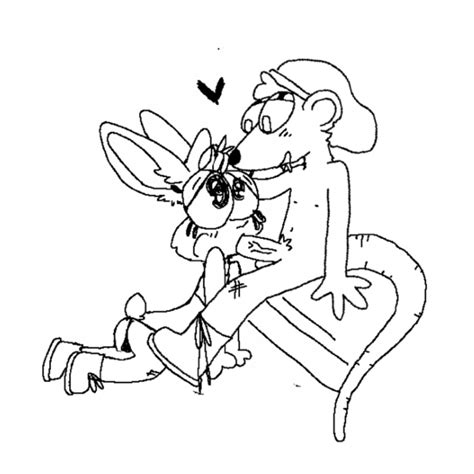 Rule All Fours Anthro Crust Punk Didelphid Domestic Rabbit Duo Dwarf Hotot Dwarf Rabbit