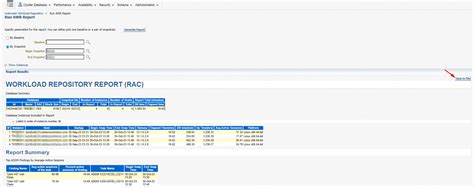 Getting Started With Oracle Automatic Workload Repository AWR Reports Centroid