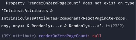 Renderonzeropagecount Missing On Type · Issue 394 · Adeledreact