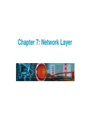 Chapter7 WSN Routing Protocols Pdf Chapter 7 Network Layer Chapter 7