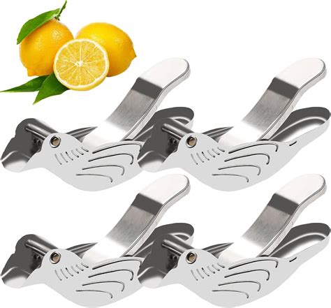 Amazon.com: 4PCS Lemon Squeezer, Bird Lemon Juicer Ergonomic Design, STAINLESS STEEL Fruit ...