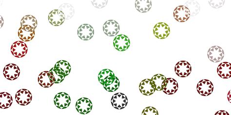 Light Green Red Vector Texture With Disks 6324872 Vector Art At Vecteezy