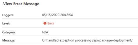 Proget Issues Using Apipackage Deployment To Record Chocolatey Deployments Inedo Community