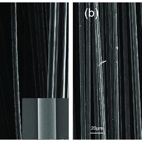 Microscopic Morphology Of The Glass Fibre Surface A Glass Fibre