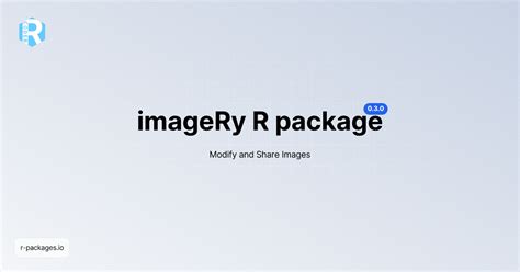 Imagery R Package [documentation] R Packages