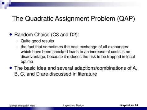 Ppt The Quadratic Assignment Problem Qap Powerpoint Presentation Free Download Id9439061