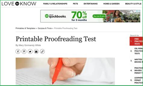 10 Free Proofreading Tests To Boost Your Editing Skills