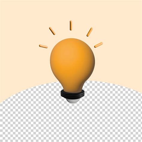Premium Vector 3d Bulb Bulb