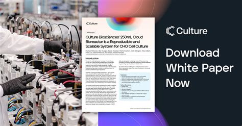 Processdevelopment Processoptimization Mab Cho Culture Biosciences