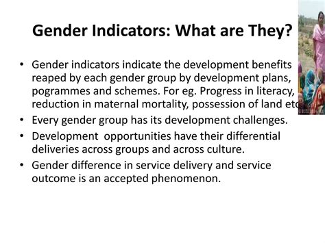 gender indicators and sex disaggregated data pptx sexual health