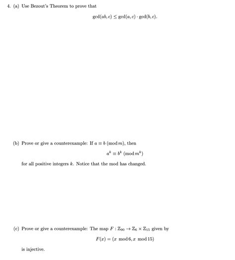 solved a ﻿use bezout s theorem to prove