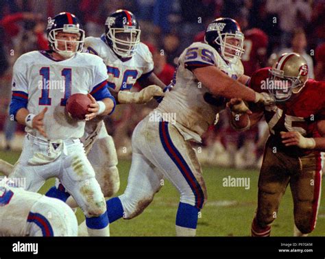 San Francisco California Usa 3rd Dec 1990 San Francisco 49ers Vs