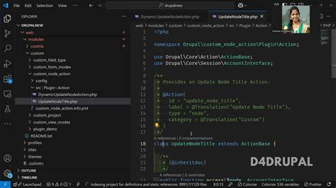 create your own custom action in custom module drupal 10 drupal 9