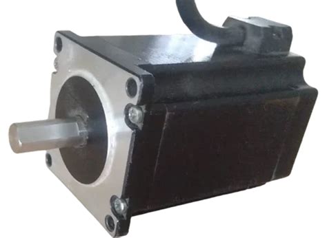 Black Hybrid Stepper Motor Step Angle 1 8 Degree At Rs 2600 In Ahmedabad