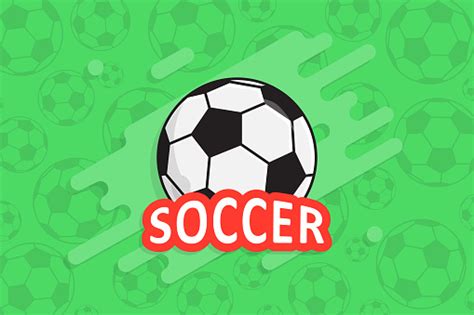 플랫 스타일의 축구 공 벡터 배경 토너먼트 일러스트레이션 및 스포츠 앱을 위한 다채로운 일러스트 아트 Eps 10 Championship에 대한 스톡 벡터 아트 및 기타