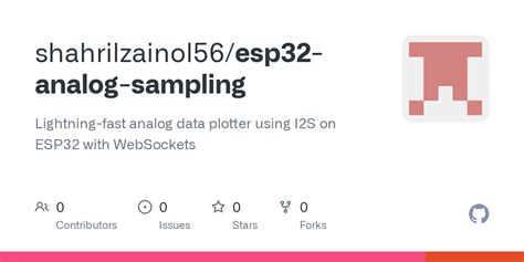 Github Shahrilzainol56esp32 Analog Sampling Lightning Fast Analog Data Plotter Using I2s On