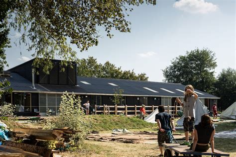 Invisible Studio And Mole Architects Create Base For Forest Babe Camps