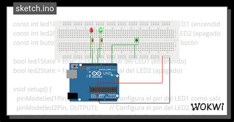 Leds Boton If Else Wokwi Esp32 Stm32 Arduino Simulator