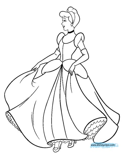 Disneys Cinderella Coloring Pages
