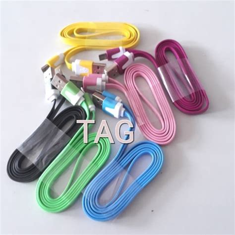 jual kabel data micro usb android 2a 100cm warna warni murah microusb