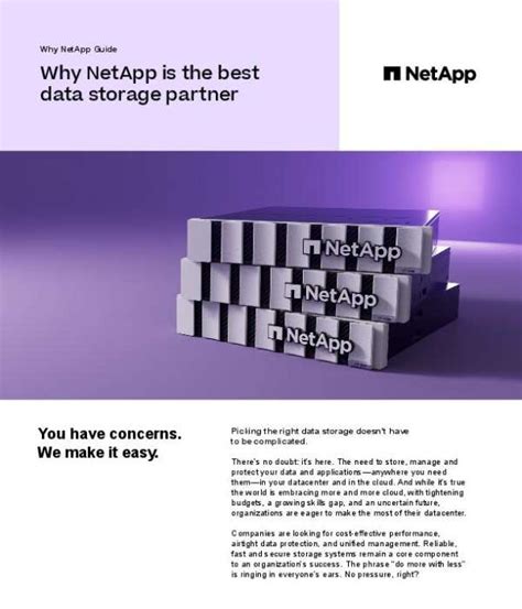 Why Netapp Is The Best Data Storage Partner Advanced Technical Solutions