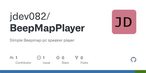 GitHub Jdev082 BeepMapPlayer Simple Beepmap Pc Speaker Player