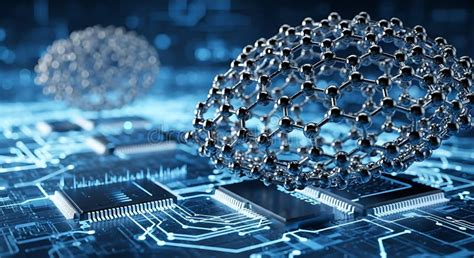 Quantum Computing And Nanotechnology Stock Illustration Illustration