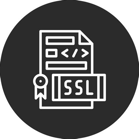 Ssl File Vector Icon 37296133 Vector Art At Vecteezy