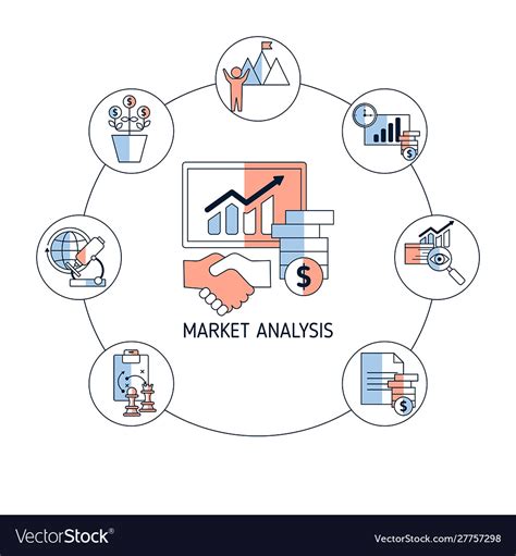 Market Analysis Concept Royalty Free Vector Image