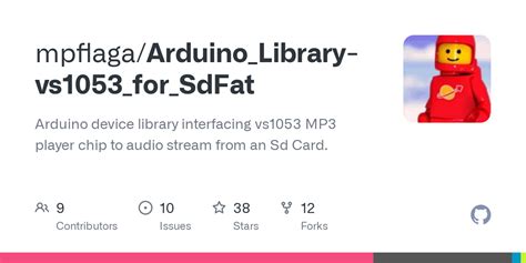 GitHub Mpflaga Arduino Library Vs1053 For SdFat Arduino Device Library Interfacing Vs1053 MP3