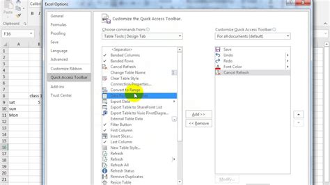 Add More Commands To Qucik Access Toolbar In Excel Youtube