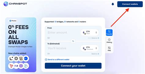 How To Bridge To Fantom Using Chainspot Router Chainspot News