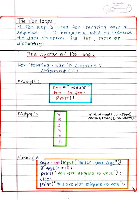 Basic Python Programs Handwritten Pdf