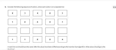 Solved Consider The Following Sequence Of Vectors Where Each Chegg