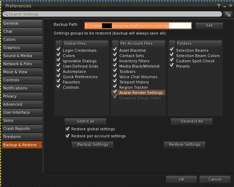 Importing Contacts And Chat Logs To A New Computer General Second Life Tech Discussion