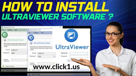 How To Install Ultraviewer Software How To Use It Remotly Access Free Online Support