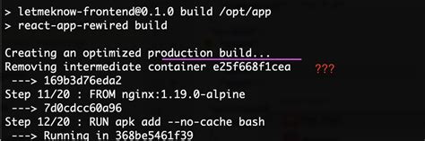 react app rewired build silently exits when not enought memory · issue