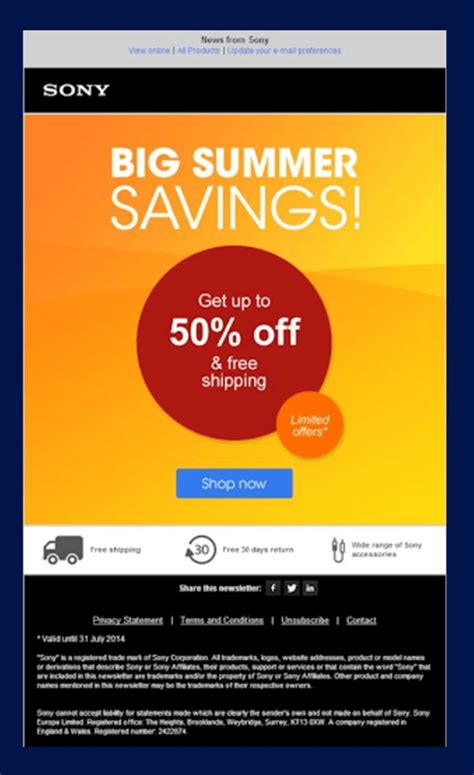 Professional Discount Email Examples To Drive Crazy Sales