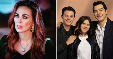 Hijos De Aracely Arámbula En ‘la Madrastra Tienen Gran Relación Fotos