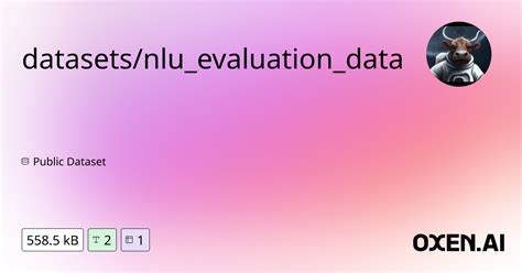 Datasetsnluevaluationdata At Main Datasetsnluevaluationdata