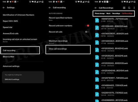 How To Enable Call Recorder On OnePlus Pro T R DroidWin