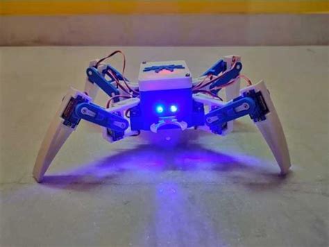 Spider Robot Student Project Bluetooth Multan Electronics