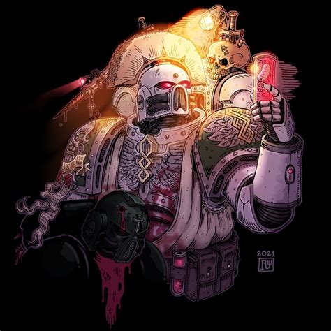 Apothecary Vejovis Latest Commission Piece Featuring A Dark Angel